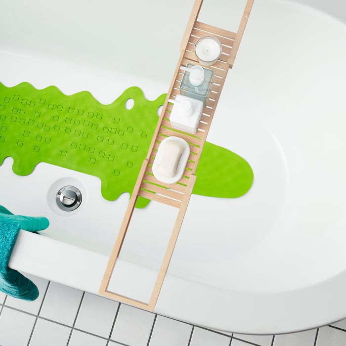 HAVERN bath rack, extendable, bamboo - IKEA