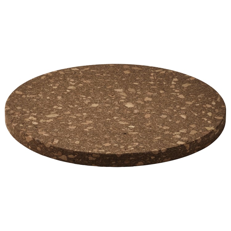 HEAT pot stand, dark brown, 29 cm - IKEA