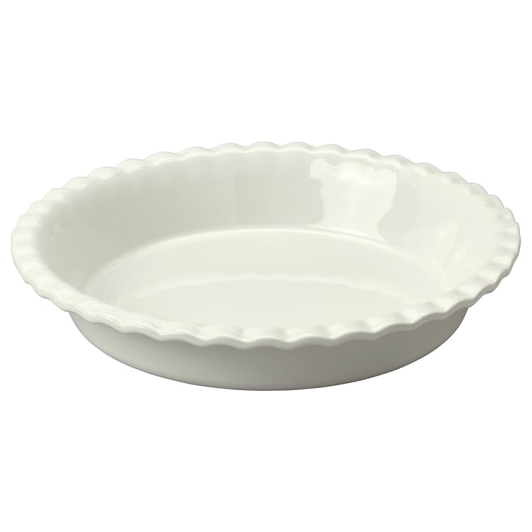 HÖSTAGILLE pie dish, off-white, 32 cm - IKEA