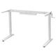 RELATERA underframe sit/stand f table top, white, 90/117 cm - IKEA