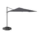 SEGLARÖ / IGGÖN parasol, hanging with base, anthracite/dark grey ...