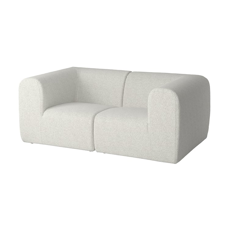 STOCKHOLM 2025 2-seat sofa, Djurmo grey/white - IKEA