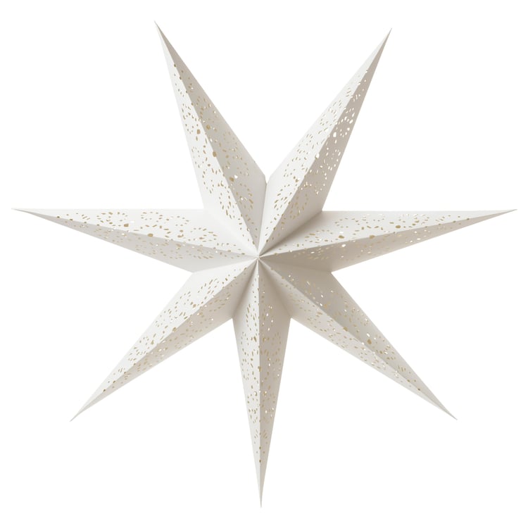 STRÅLA lamp shade, lace/white, 90 cm - IKEA