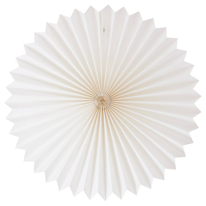 STRÅLA pendant lamp shade, origami/white, 42 cm - IKEA