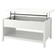 VITTERYD adjustable coffee table, white, 97 cm - IKEA