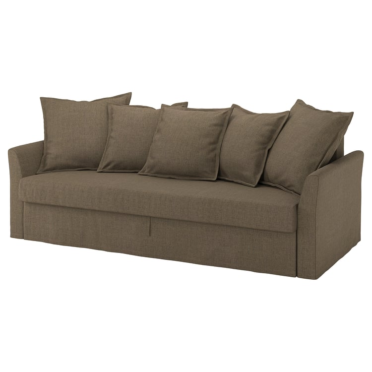 Holmsund 홀름순드 3인용 소파베드 실란다 그레이브라운 Ikea