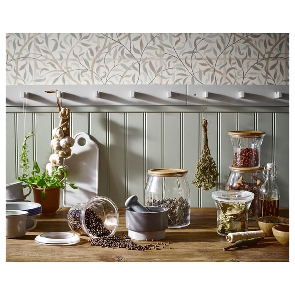 Ikea 365 이케아 365 보관용기 유리대나무 33 L Ikea