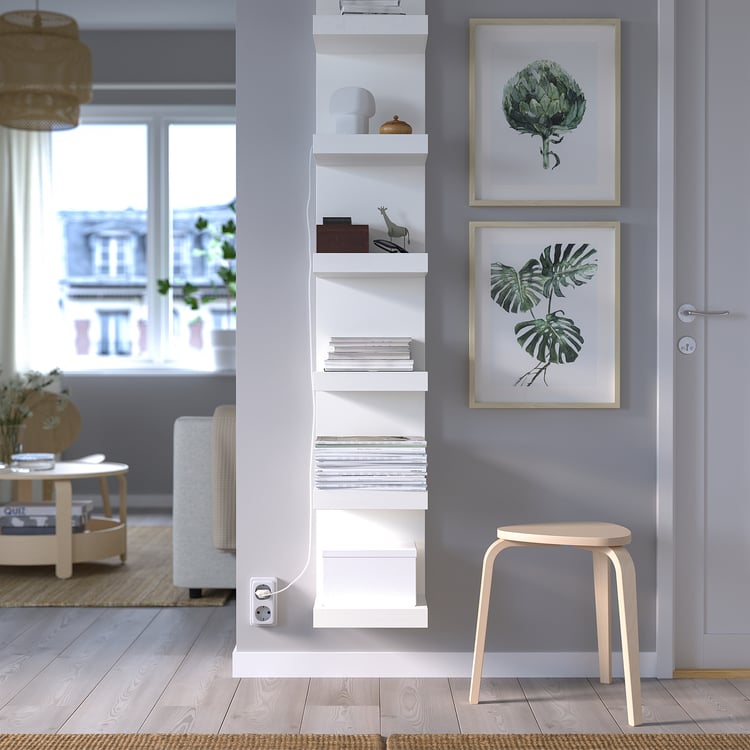 LACK 라크 벽선반유닛, 화이트, 30x190 cm - IKEA