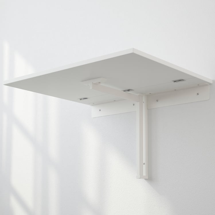 NORBERG 노르베리 벽고정드롭리프테이블, 화이트 - IKEA