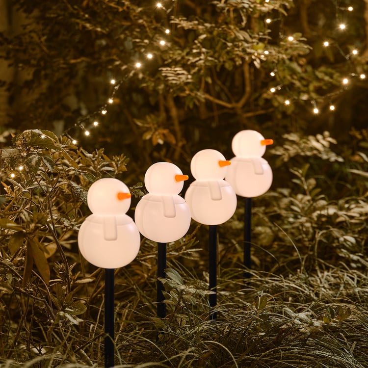 StrÅla 스트롤라 Led스틱조명 배터리식 실외용눈사람 60 Cm Ikea
