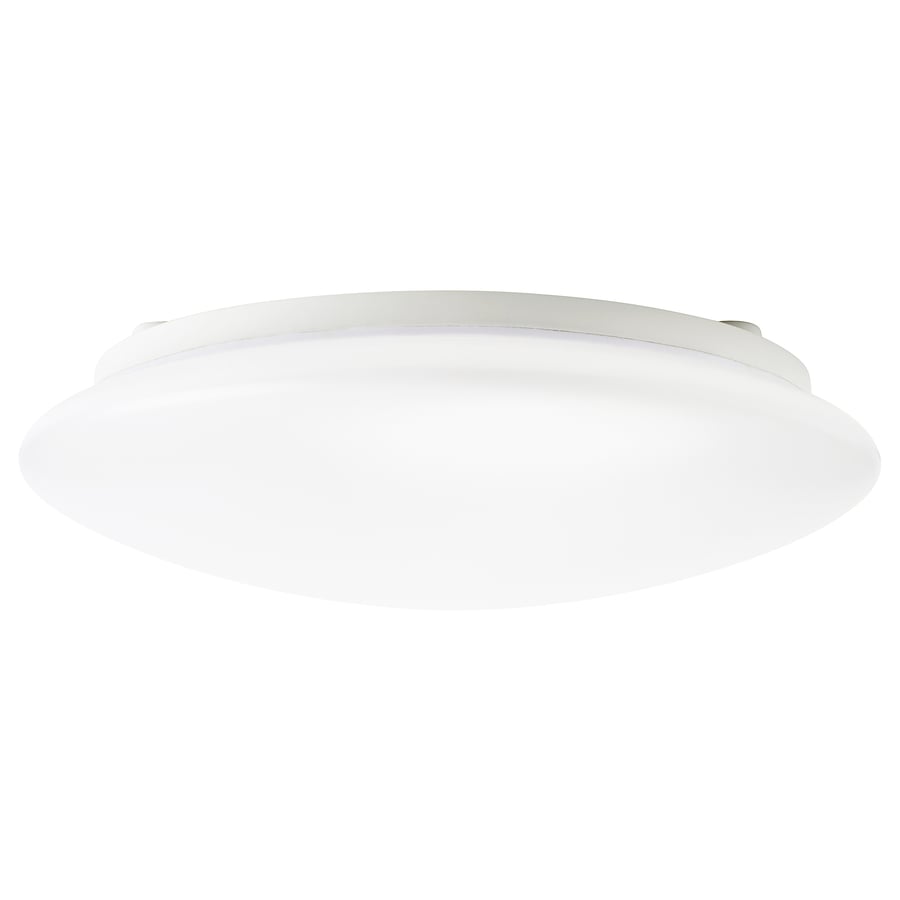 BARLAST LED ceiling/wall lamp, white, 25 cm - IKEA