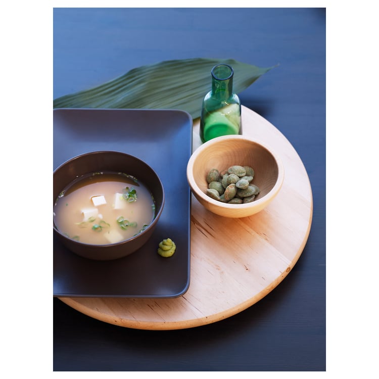 BLANDA MATT Serving bowl - bamboo - IKEA