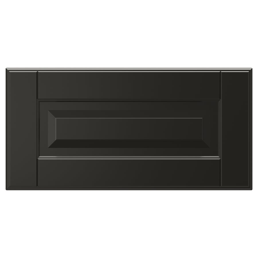 BODBYN drawer front, black, 40x20 cm - IKEA