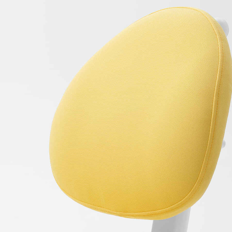 DAGNAR children's desk chair, yellow - IKEA