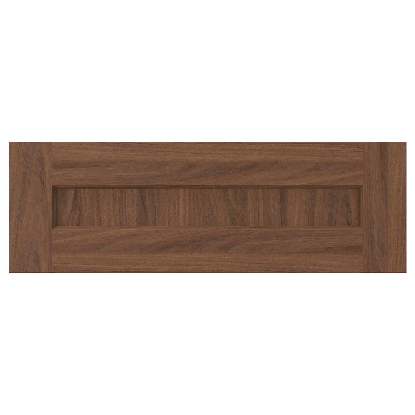 ENKÖPING drawer front, brown walnut effect, 60x20 cm - IKEA