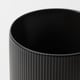 GRADVIS plant pot, in/outdoor black, 12 cm - IKEA