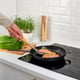 GRILLTIDER 3-piece barbecue tools set, stainless steel/beech - IKEA