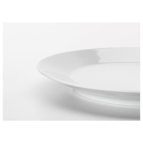 IKEA 365+ plate, white, 20 cm - IKEA