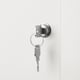 KALLAX insert with lockable door, white, 33x33 cm - IKEA