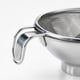 KORKEN strainer/funnel set of 3, stainless steel - IKEA