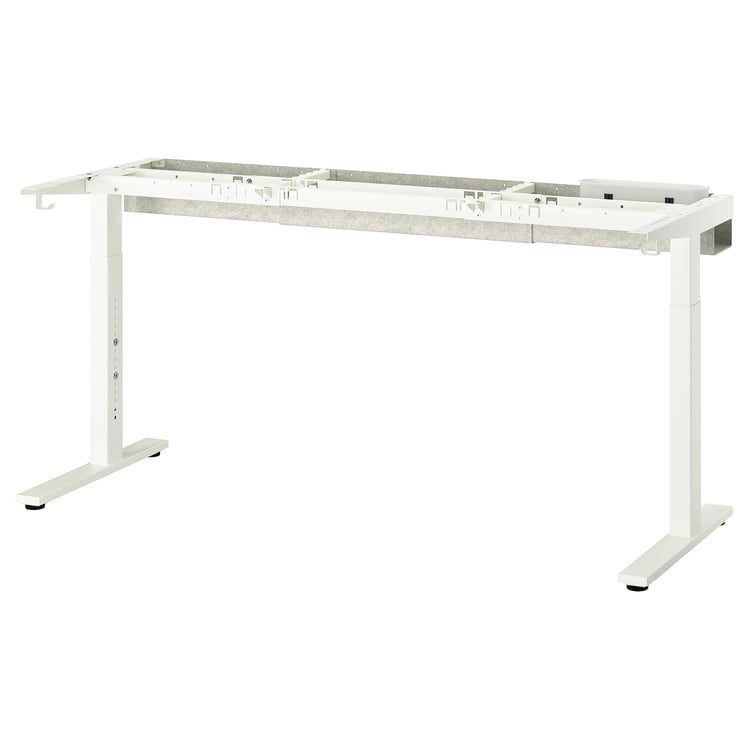 MITTZON underframe for desk, white, 120/140/160x60 cm - IKEA