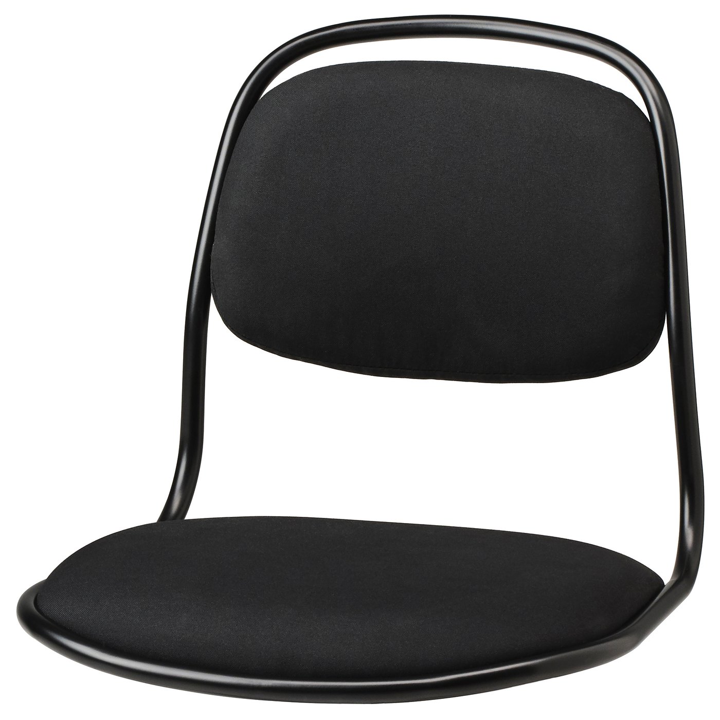 ÖRFJÄLL seat shell, black/Vissle black - IKEA