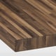 PINNARP worktop, walnut/veneer, 186x3.8 cm - IKEA