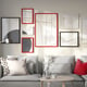 RÖDALM frame, black, 61x91 cm - IKEA