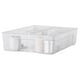 SAMLA insert for box 45/65 l, transparent - IKEA