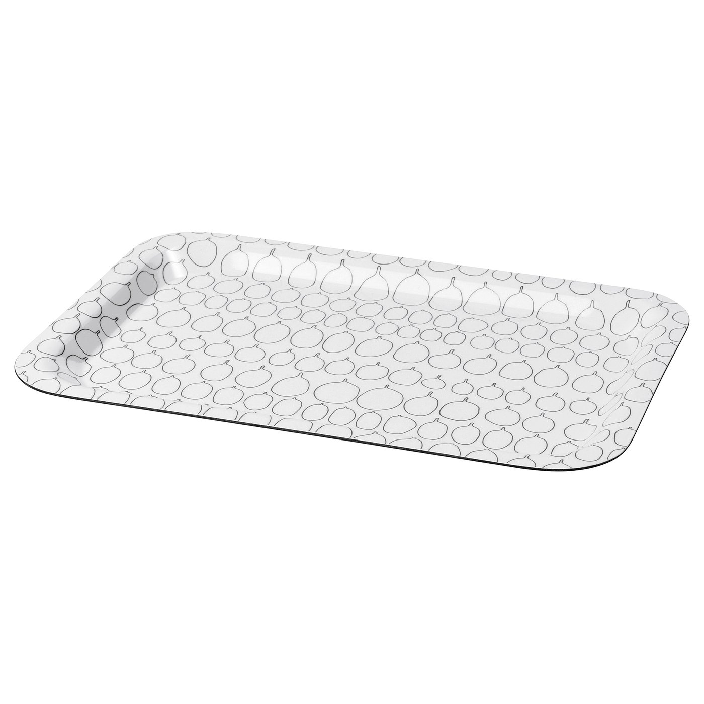 SAMMANHANG tray, white, 28x20 cm - IKEA