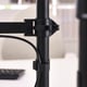 STUBBERGET laptop holder with arm, black - IKEA