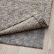 TIPHEDE rug, flatwoven, black/natural, 80x150 cm - IKEA