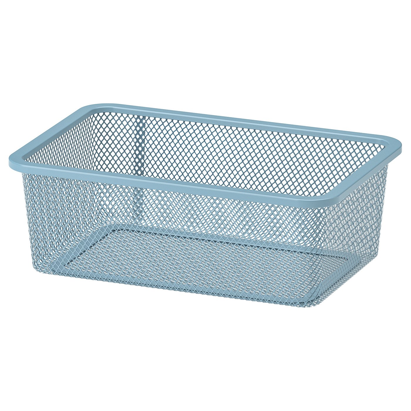 TROFAST mesh storage box, grey-blue, 20x30x10 cm - IKEA