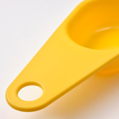 UPPFYLLD set of 4 measuring cups, mixed colours - IKEA