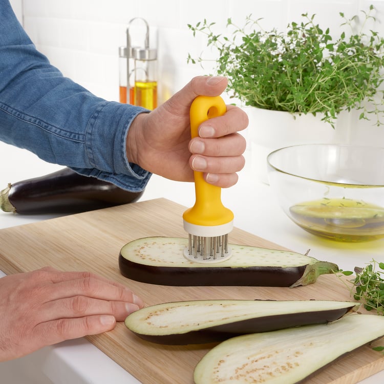 UPPFYLLD tenderiser tool, set of 2, green/bright yellow - IKEA