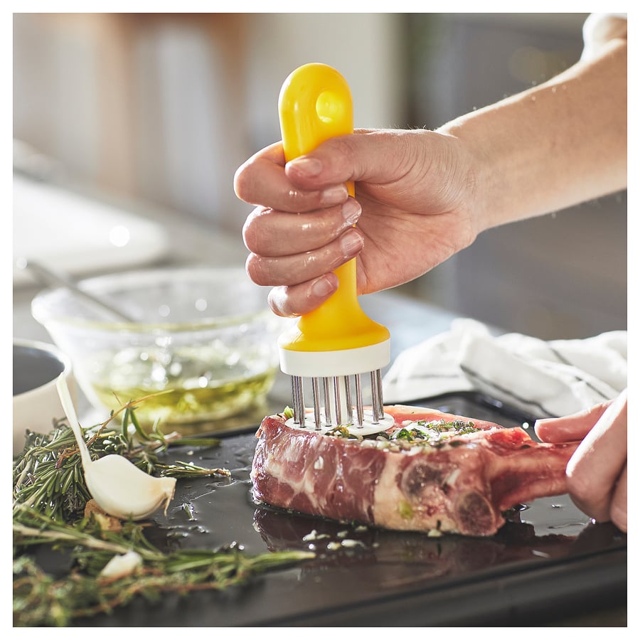 UPPFYLLD tenderiser tool, set of 2, green/bright yellow - IKEA