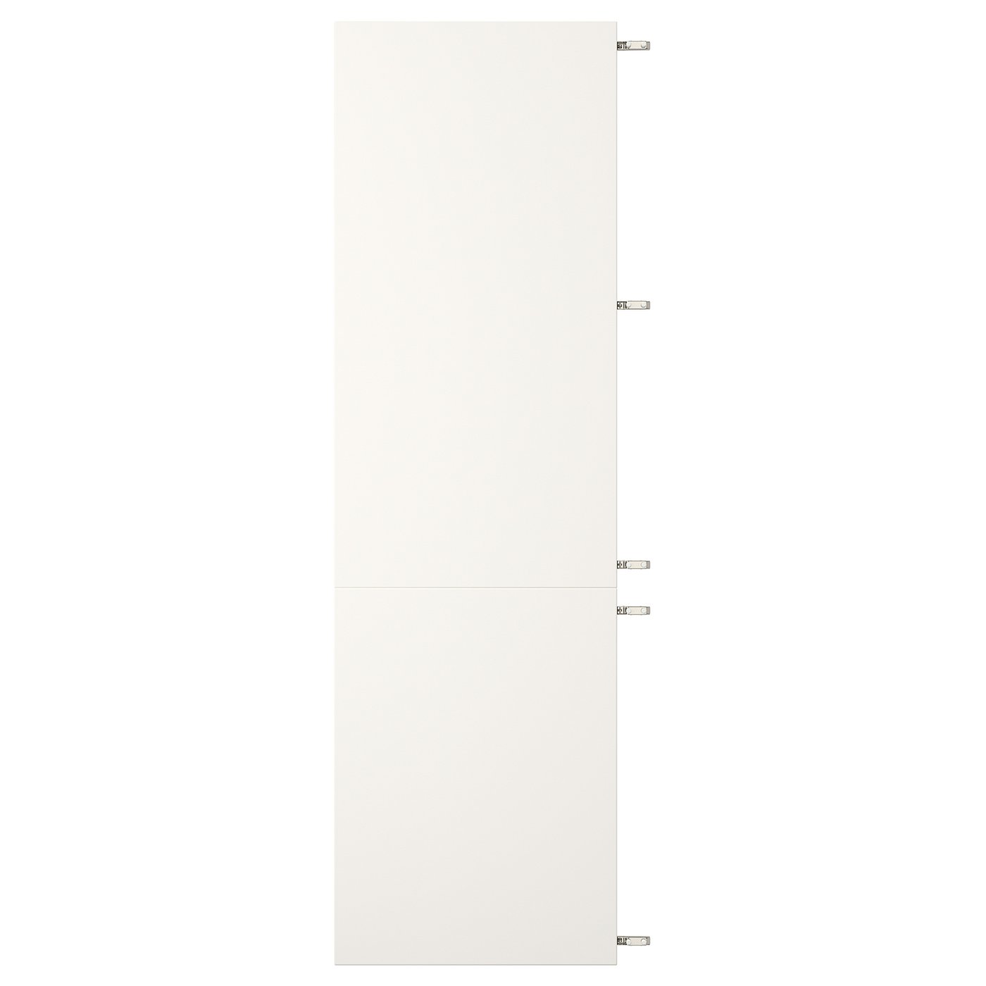 VEDDINGE connected doors with hinges, white, 60x200 cm - IKEA