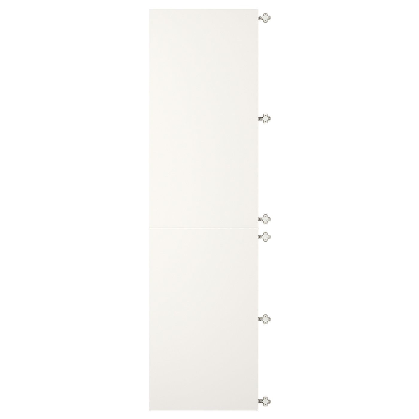VEDDINGE connected doors with hinges, white, 60x220 cm - IKEA