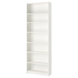 BILLY bookcase, white, 80x28x237 cm - IKEA Lithuania