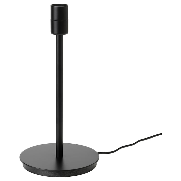 SKAFTET table lamp base, black, 30 cm - IKEA Lithuania