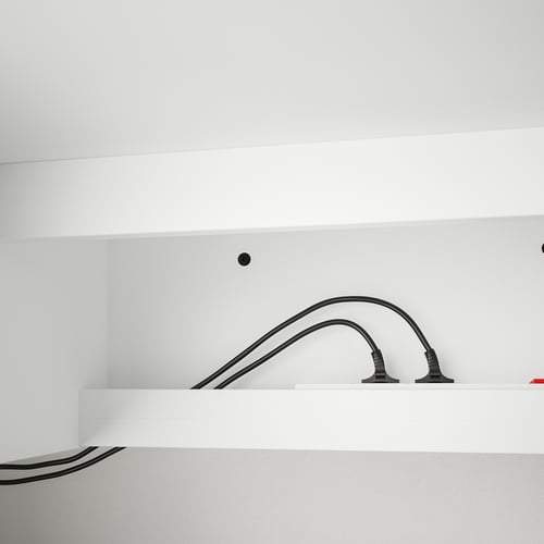 BRYTNING desk, white, 135x53x75 cm - IKEA Latvia