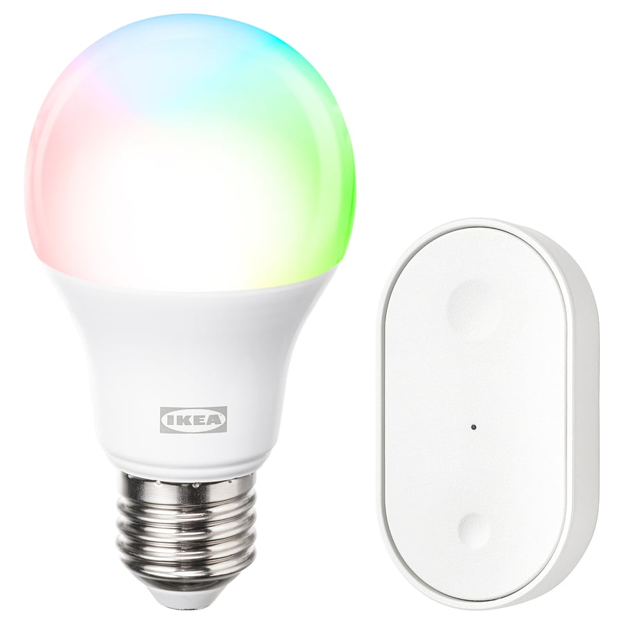 KAJPLATS starter kit, smart colour and white spectrum, E27 - IKEA Latvia