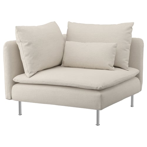 SÖDERHAMN cover for corner section, Gunnared beige - IKEA Latvia