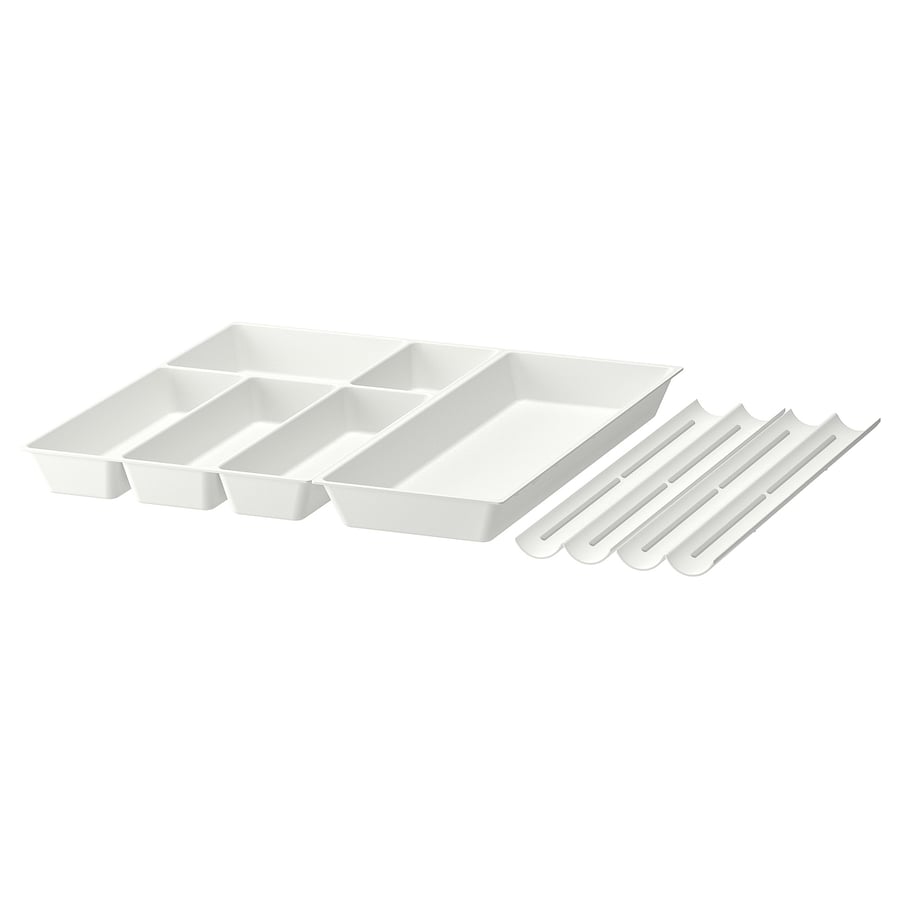UPPDATERA cutlery+utensil trays/spice rack, white, 72x50 cm - IKEA Latvia