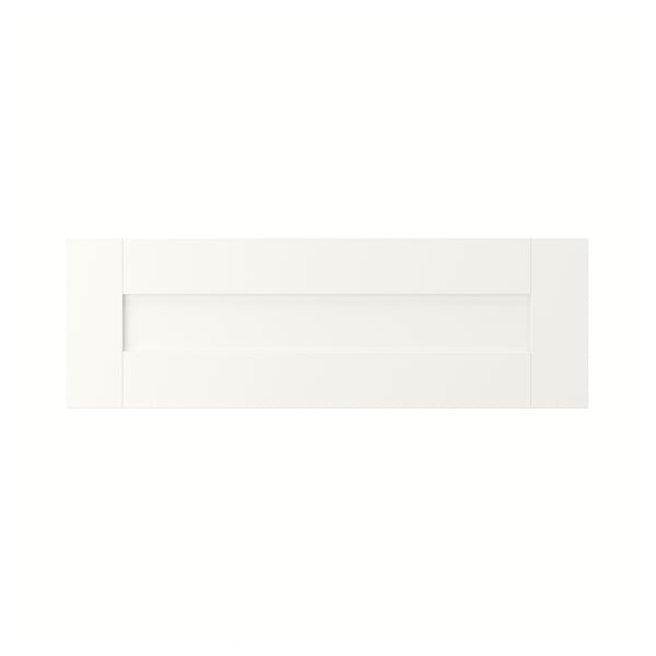 SANNIDAL atvilktnes priekša, baltā krāsā, 60x20 cm - IKEA Latvija