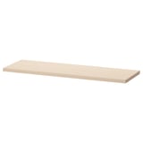 BILLY shelf, birch effect, 76x26 cm - IKEA
