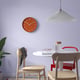 BONDIS wall clock, orange, 38 cm - IKEA
