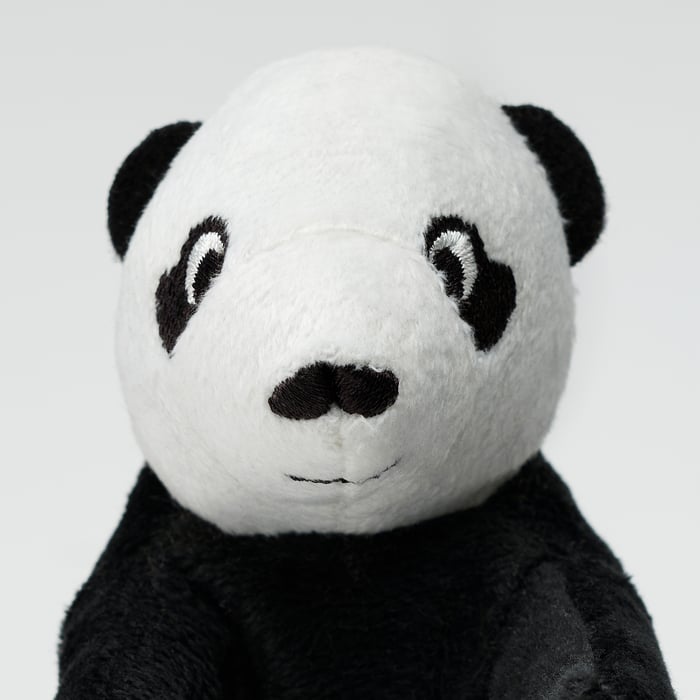 DJUNGELSKOG soft toy, mini/panda, 11 cm - IKEA