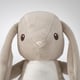 DVÄRGHARE soft toy, bunny/beige, 21 cm - IKEA