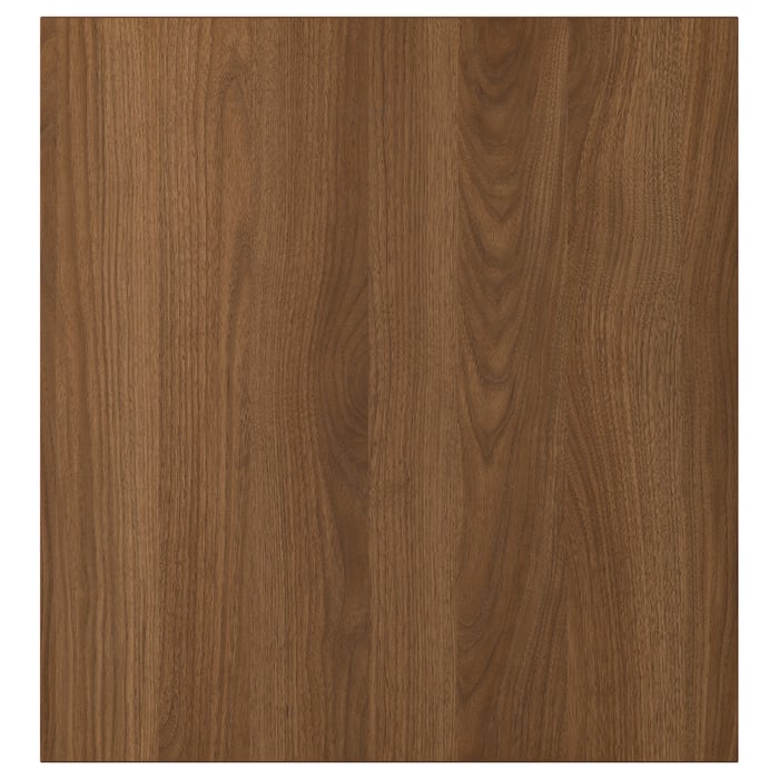 LAPPVIKEN door, brown/walnut effect, 60x64 cm - IKEA